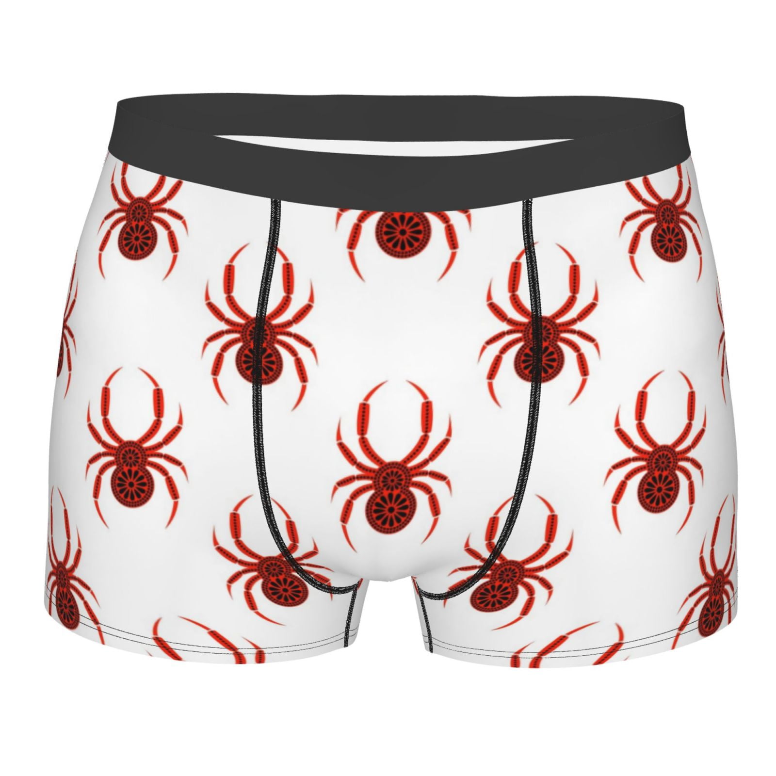KLL Spiders Insects Men's Cotton Boxer Briefs Underwear-Large - Walmart.com