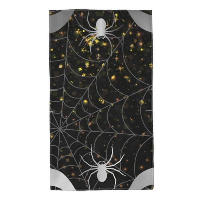 KLL Spiderweb Bats And A Spider Ultra Absorbent & Soft Hand Towels for ...