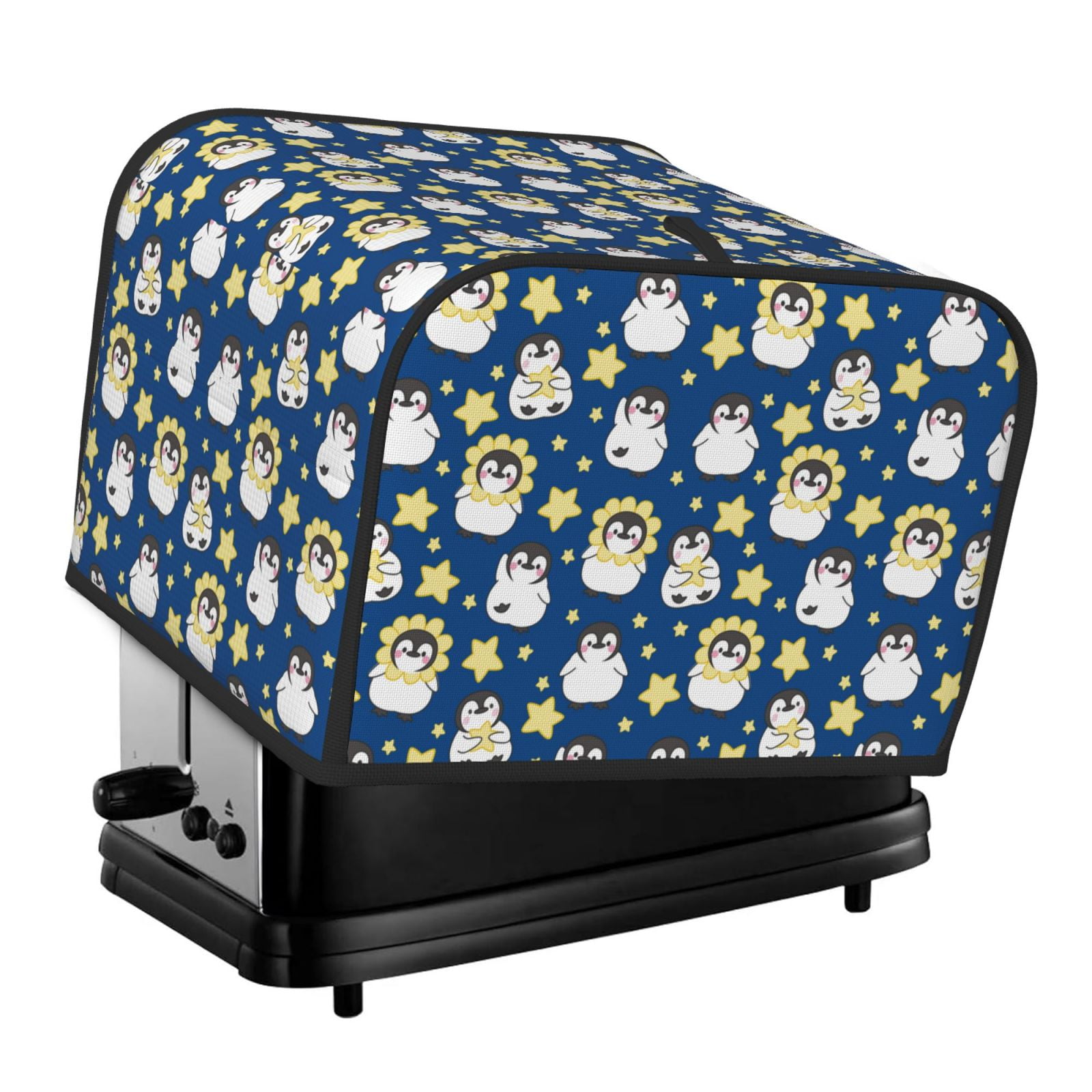 KLL Star Penguin Print 4 Slice Toaster Dust Covers Kitchen Small ...
