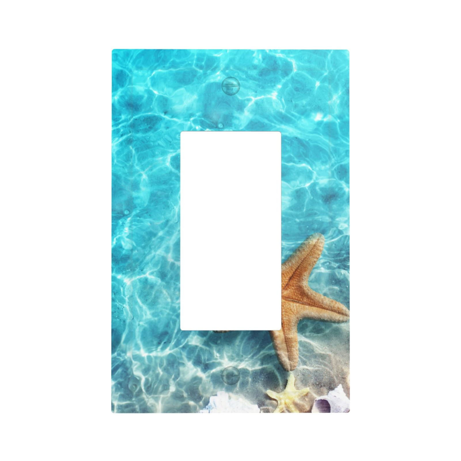 KLL Starfish And Seashell On The Beach 1 Pattern Electrical Outlet ...