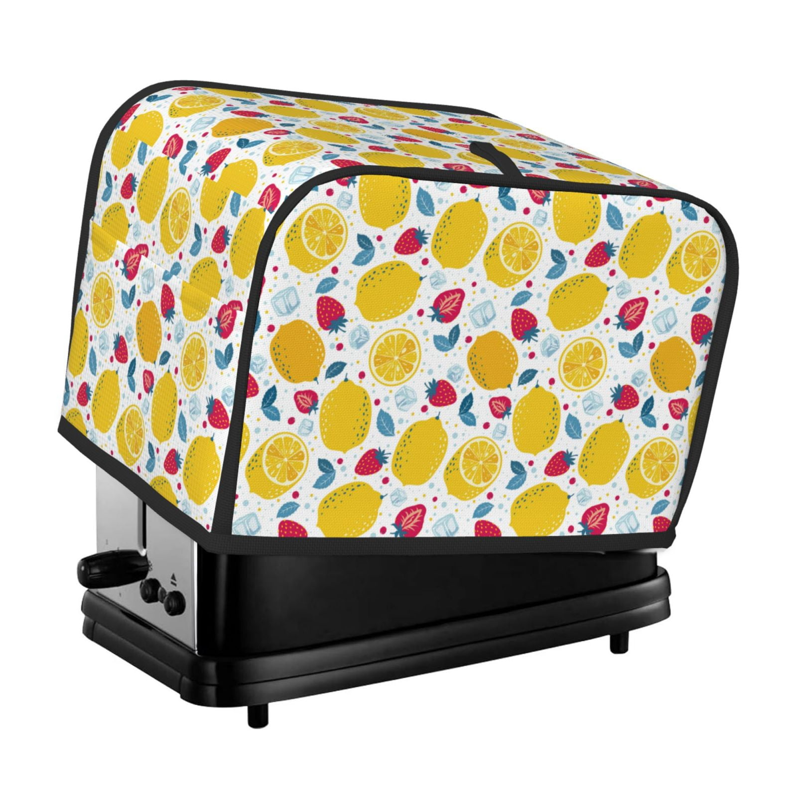KLL Strawberry Lemon Print 2 Slice Toaster Dust Covers Kitchen Small ...