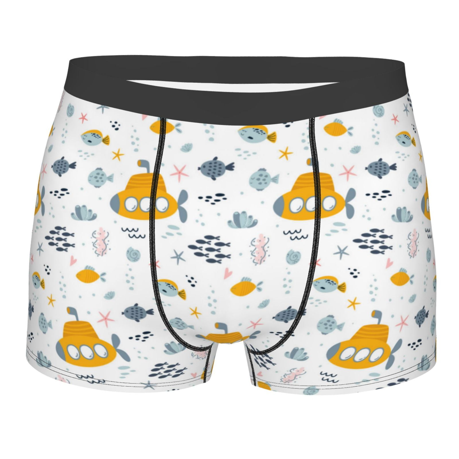 KLL Submarine Ship Men's Cotton Boxer Briefs Underwear-Medium - Walmart.com