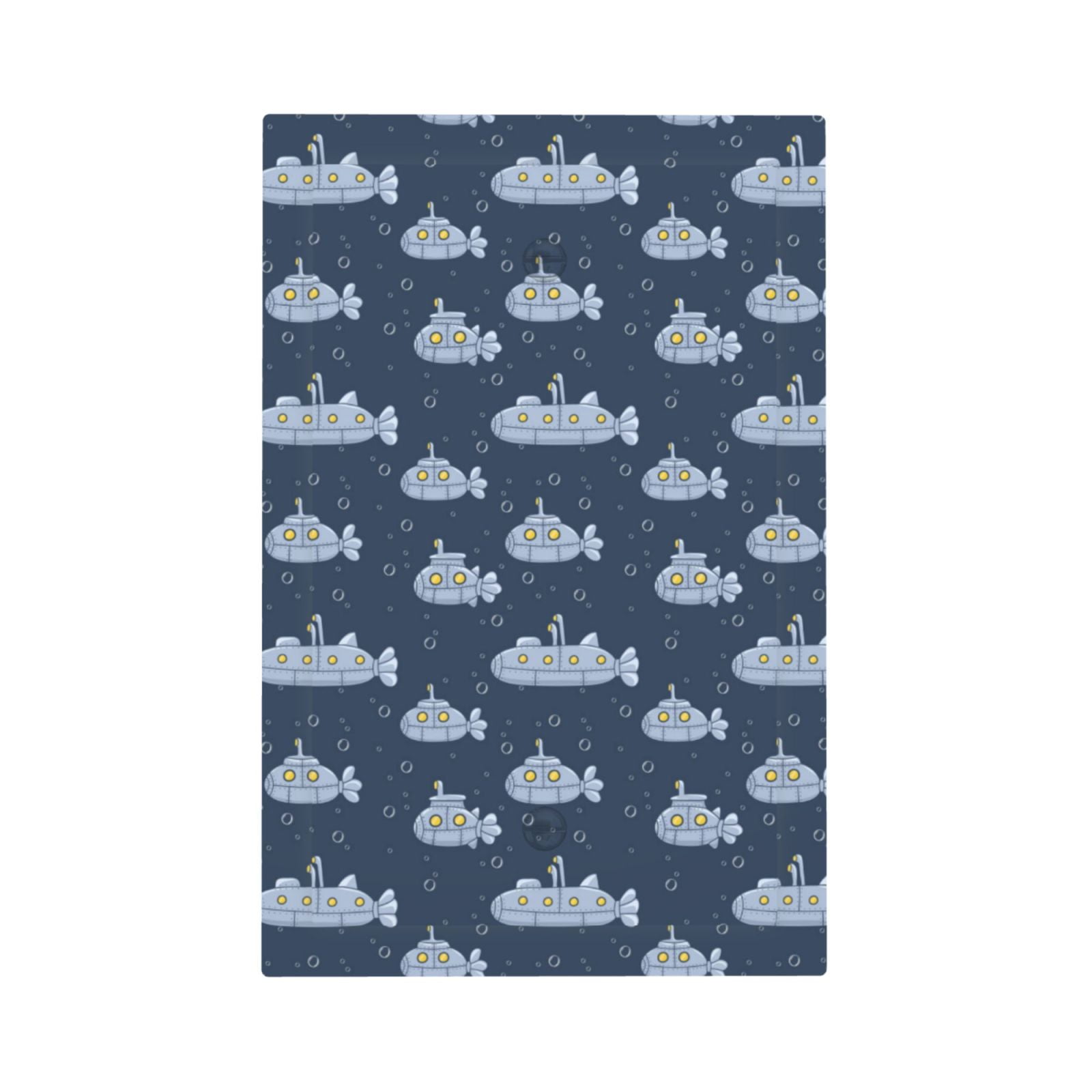 KLL Submarine With Periscope Pattern Electrical Outlet Covers, 3" x 5 ...