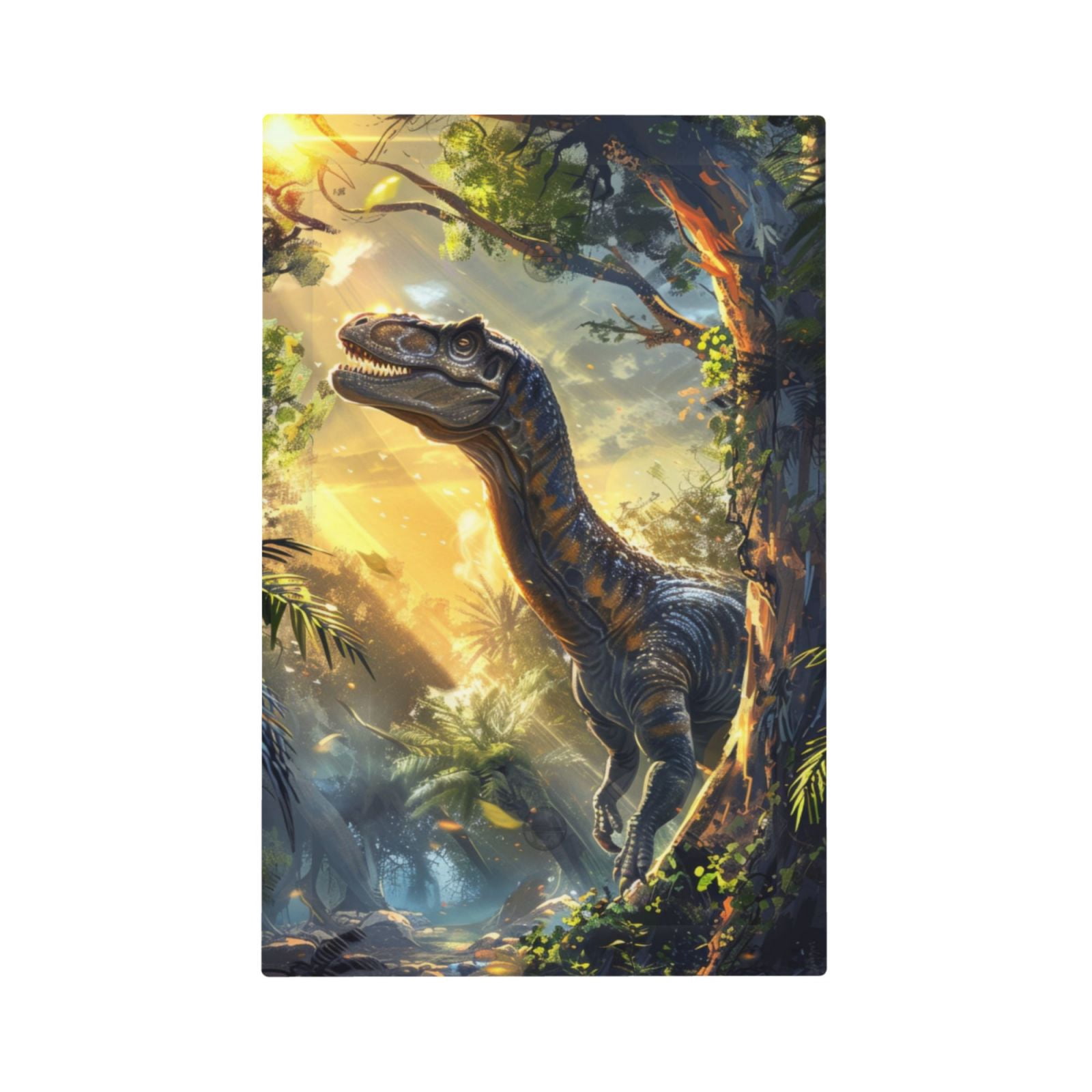 KLL Sunshine Jungle Dinosaur Pattern Electrical Outlet Covers, 3" x 5 ...
