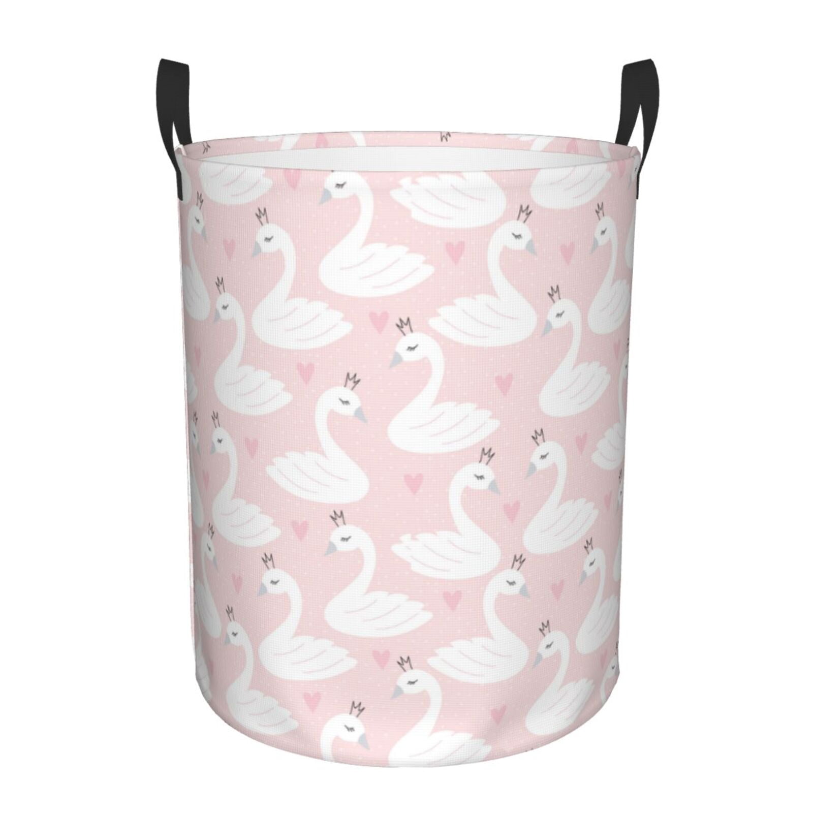 KLL Swan1 Waterproof Foldable Laundry Hamper Bucket with Handles for ...