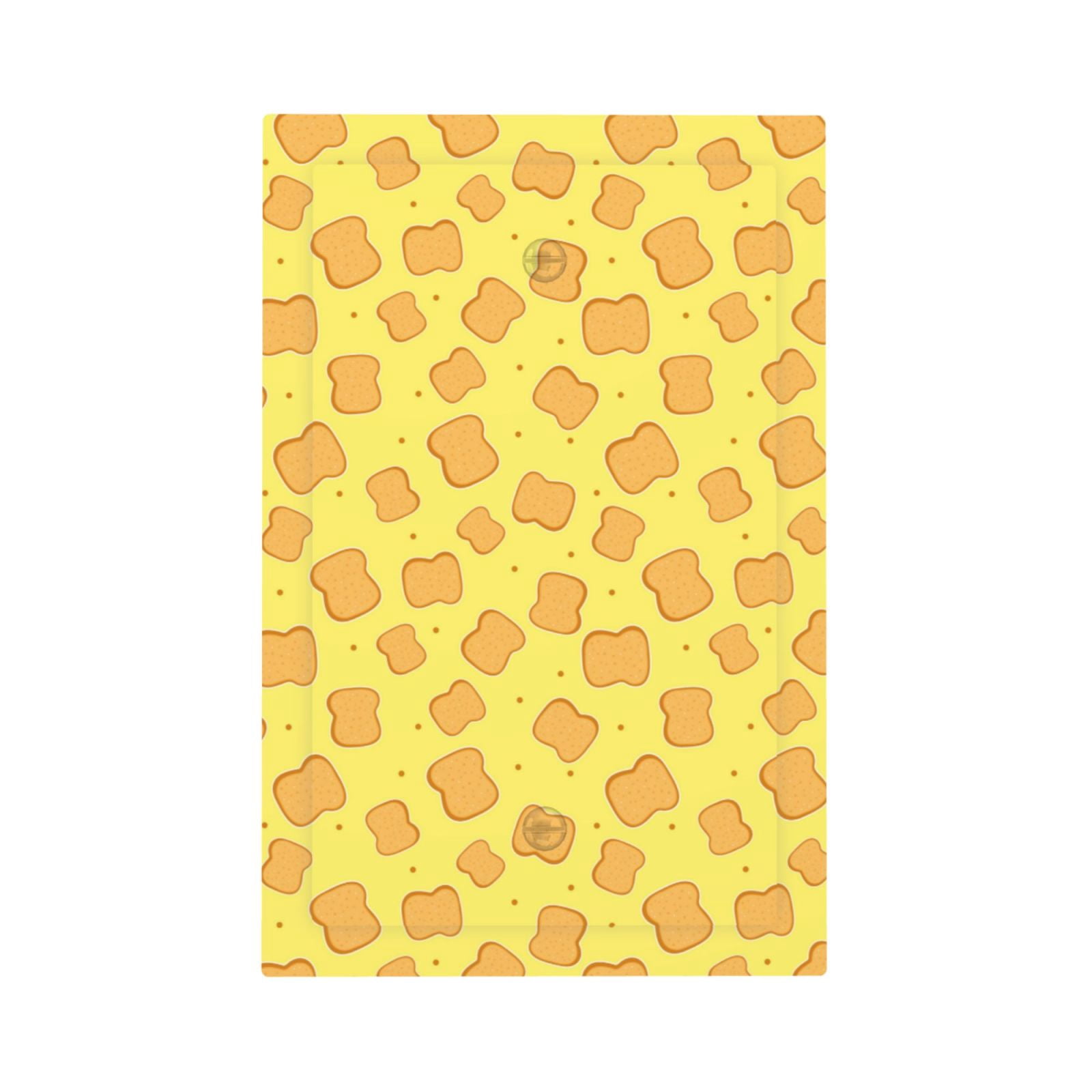 KLL Toast Pattern Electrical Outlet Covers, 3" x 5" 1 Pack Electric ...