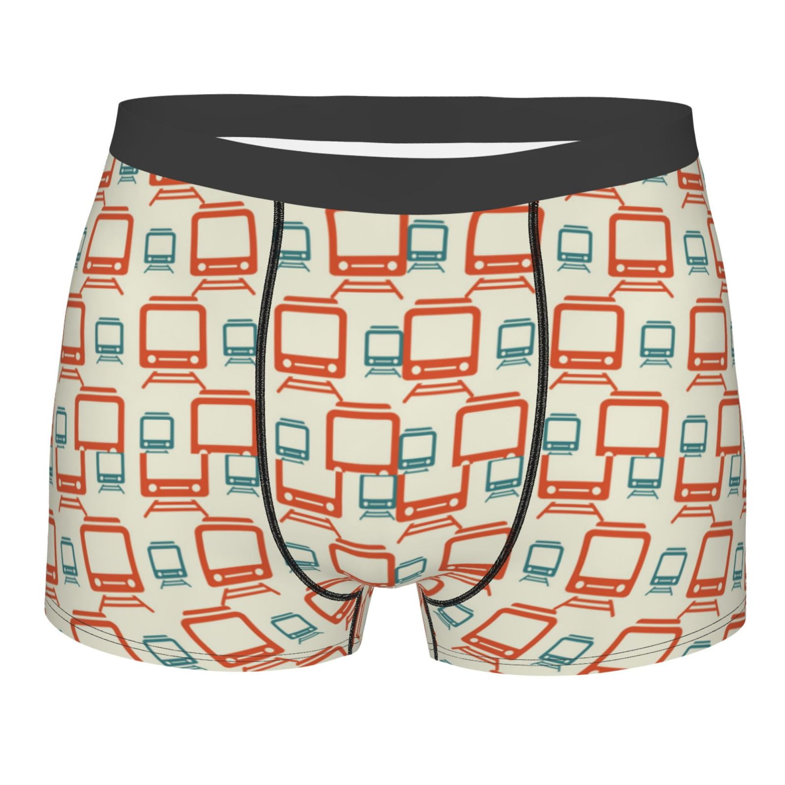 KLL Train1 Men's Cotton Boxer Briefs Underwear-Large - Walmart.com