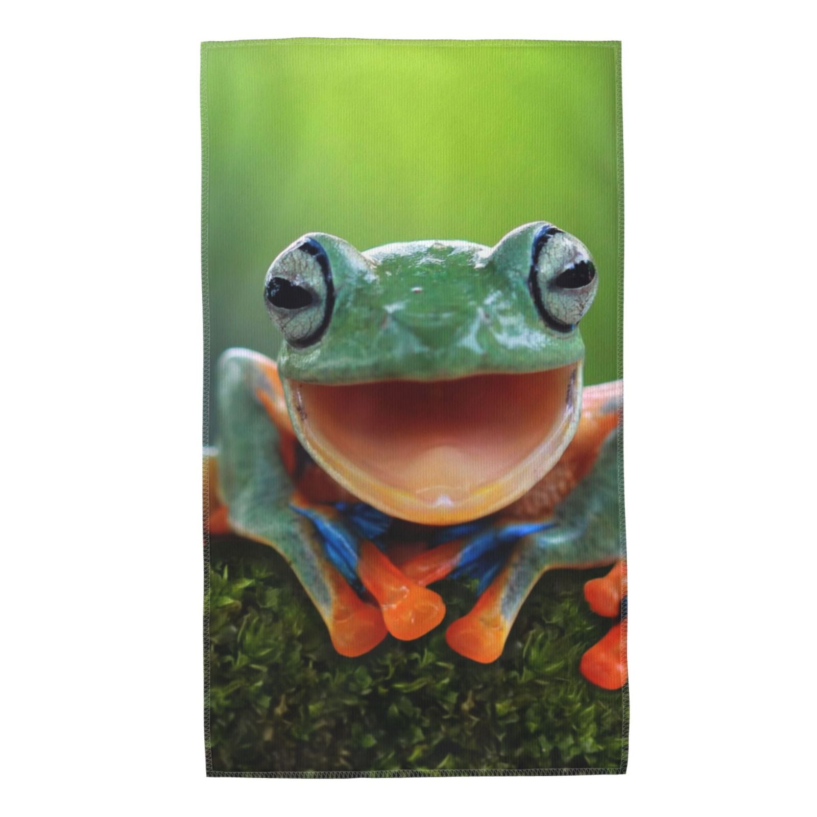 KLL Tree Frog Ultra Absorbent & Soft Hand Towels for Bath, Hand, Face ...