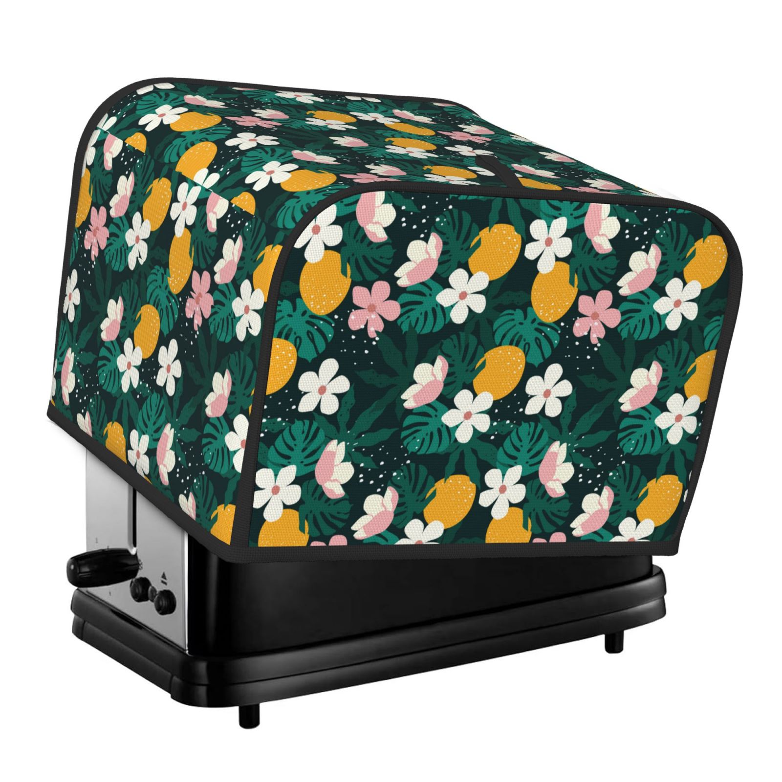 KLL Tropical Fruit Print 4 Slice Toaster Dust Covers Kitchen Small ...