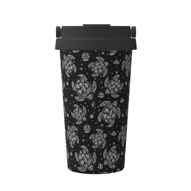 KLL Turtle Pattern Stainless Steel Vacuum Insulated Tumbler - Carry ...