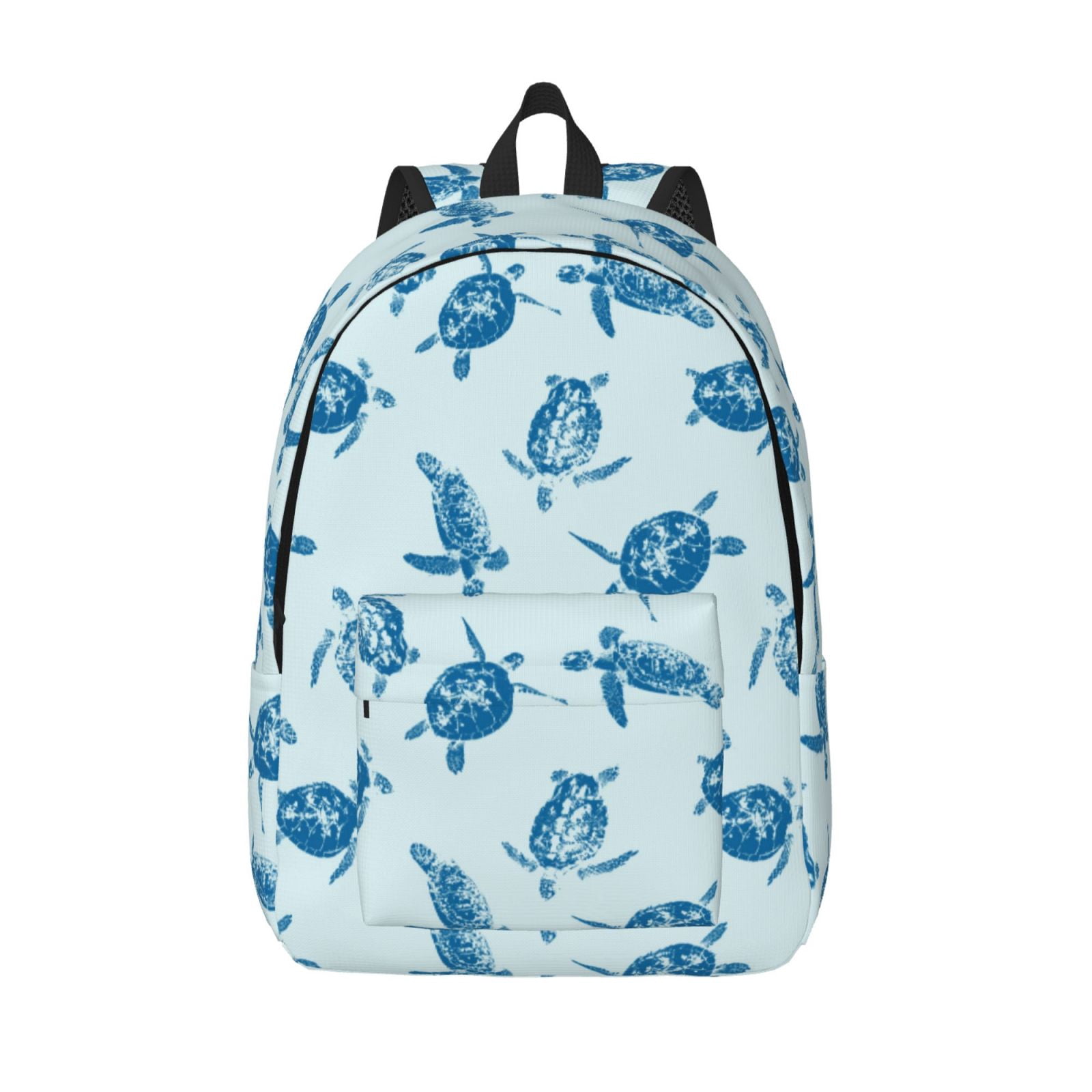 KLL Turtle Print Travel Laptop Backpack - College Backpack Business ...