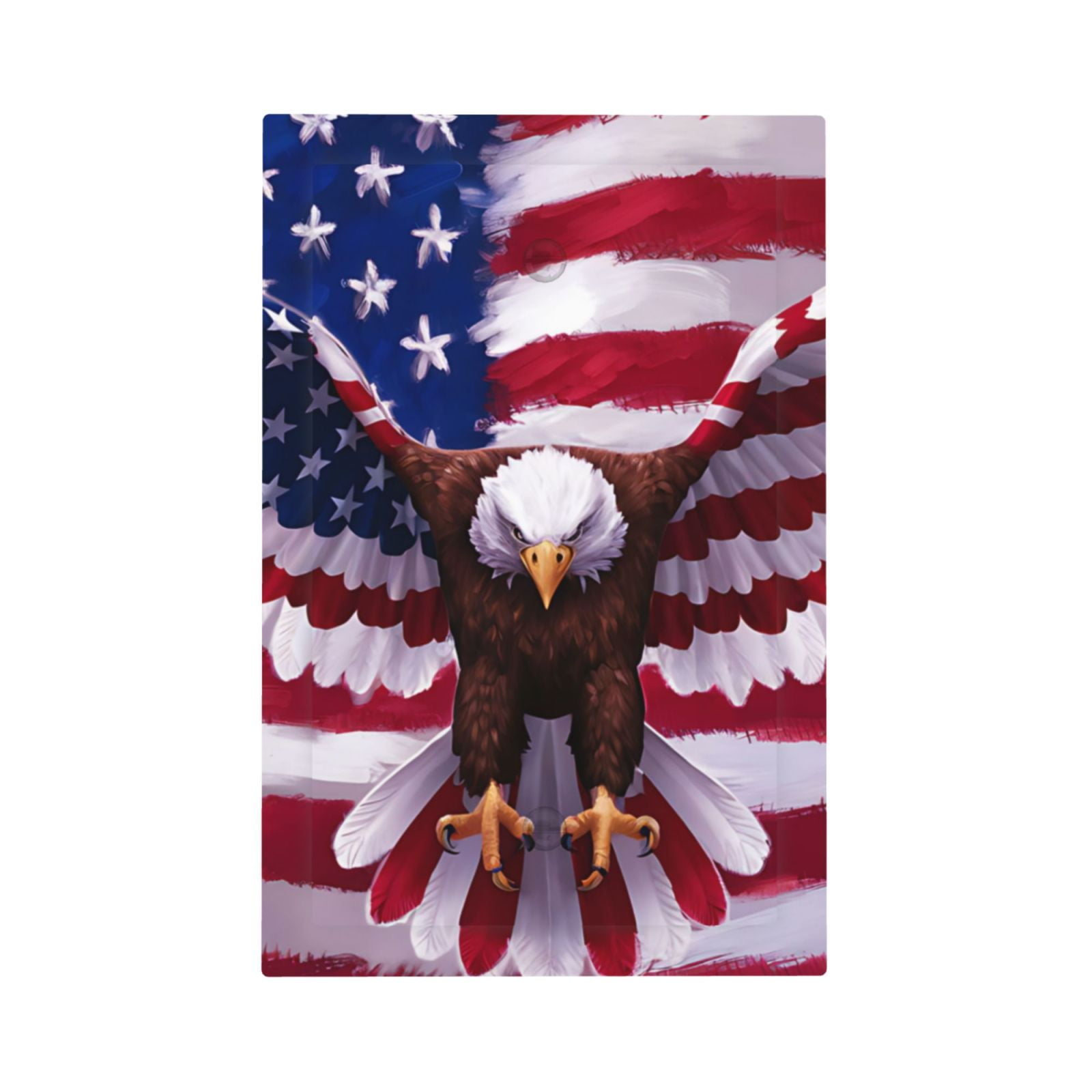 KLL USA Eagle with Spread Wings Pattern Electrical Outlet Covers, 3" x ...
