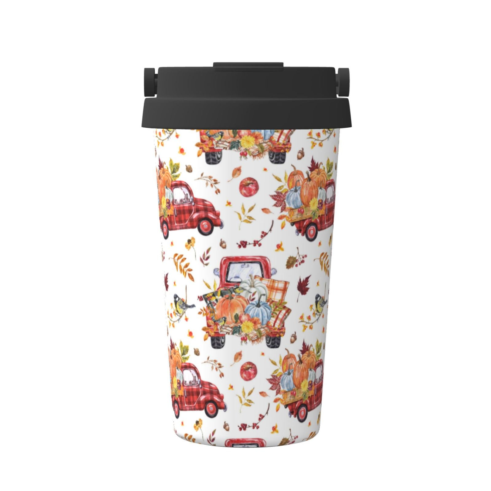 KLL Watercolor Fall Pattern Stainless Steel Vacuum Insulated Tumbler ...