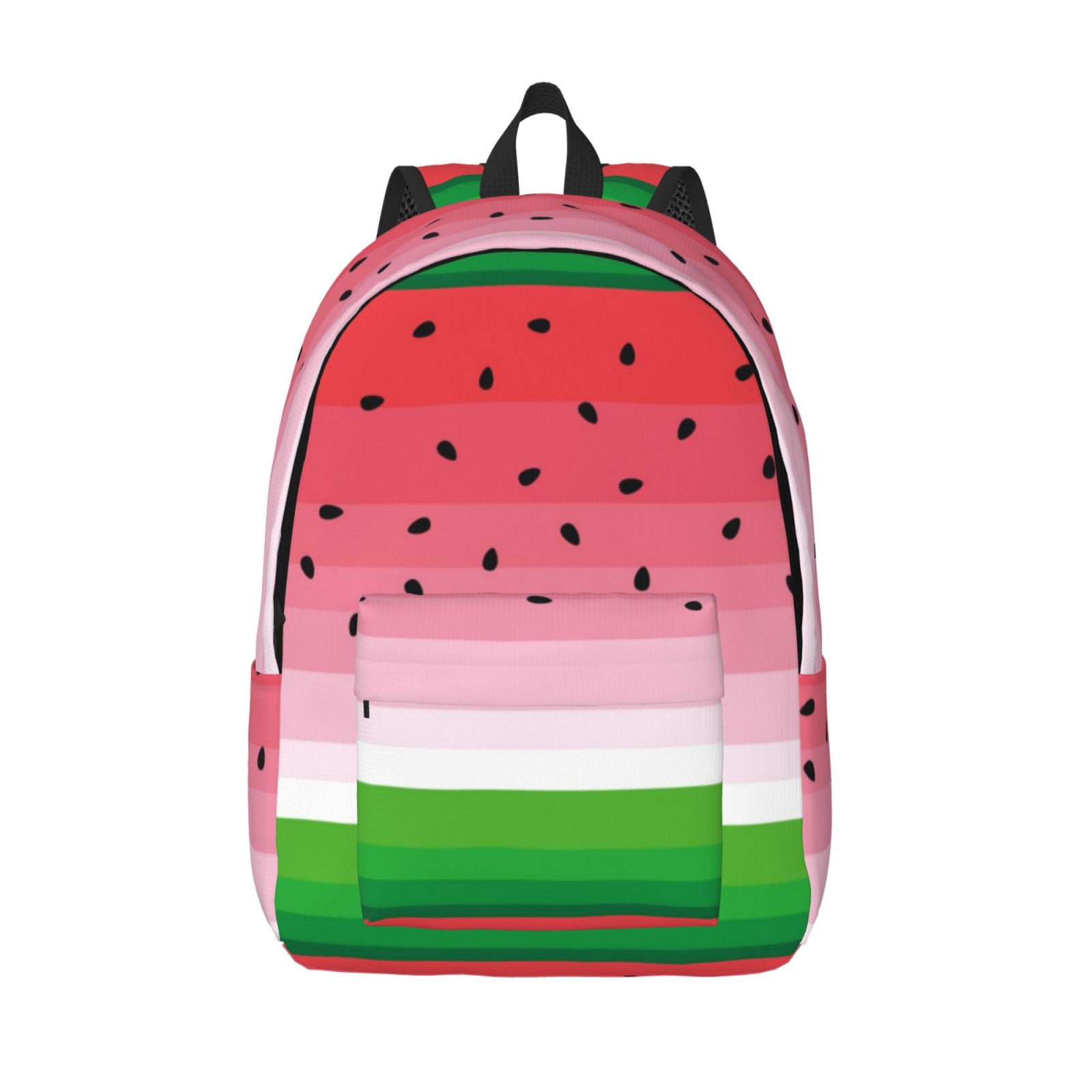 KLL Watermelon Print Travel Laptop Backpack - College Backpack Business ...