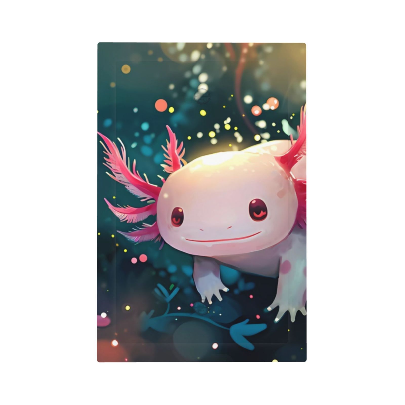 KLL Whimsical Axolotl Fantasy Pattern Electrical Outlet Covers, 3" x 5 ...