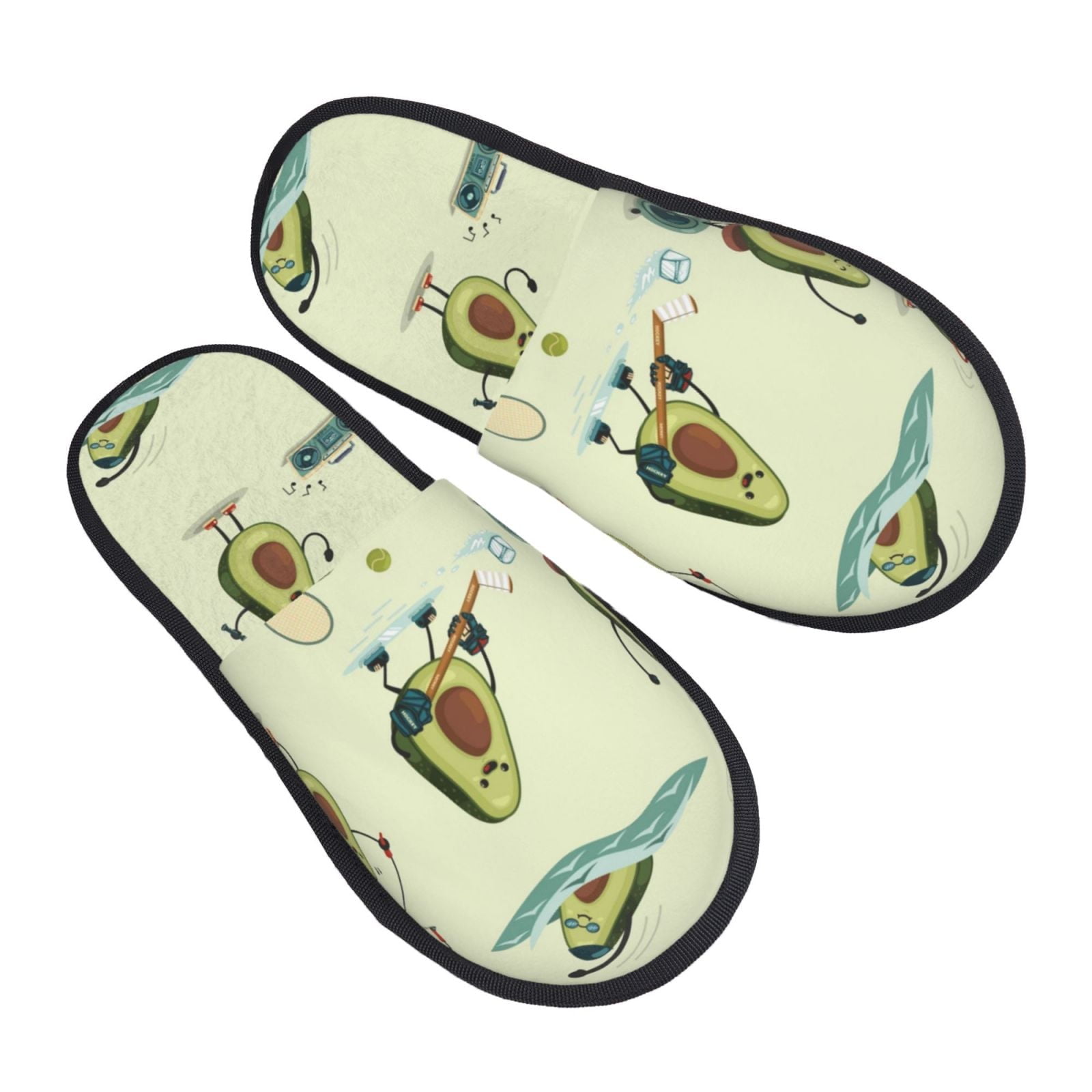 KLL avocado For Exercise Slippers For Women Men House Slip On Indoor ...