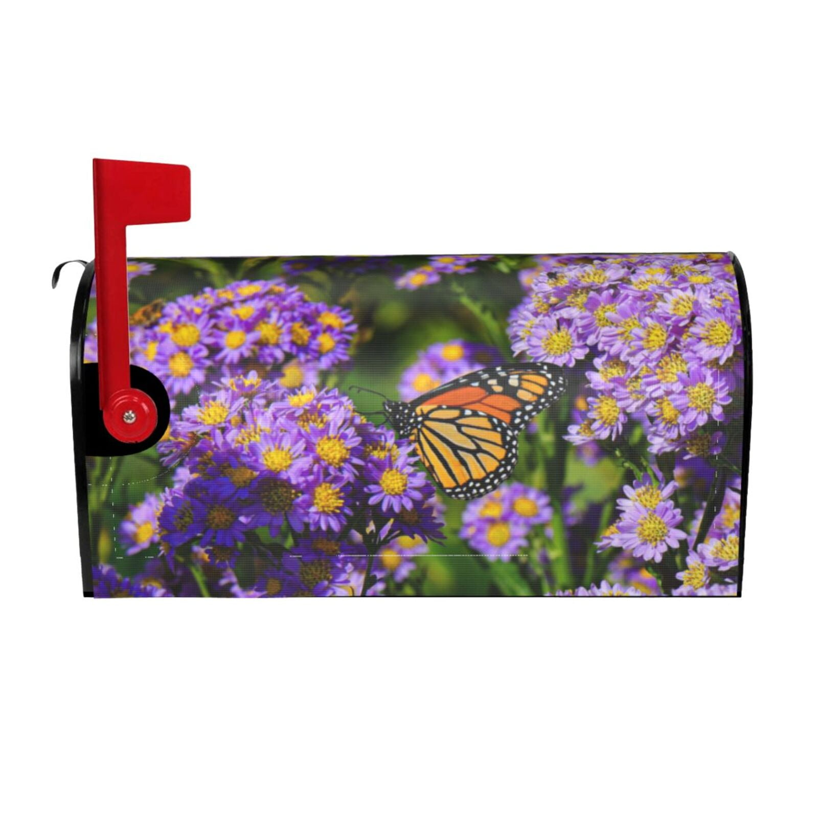 KLL butterflies and Gardens Pattern Mailbox Covers,Magnetic Mailbox ...