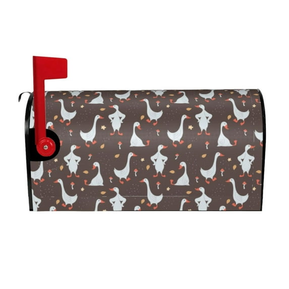 KLL cartoon geese Pattern Mailbox Covers,Magnetic Mailbox Waterproof ...