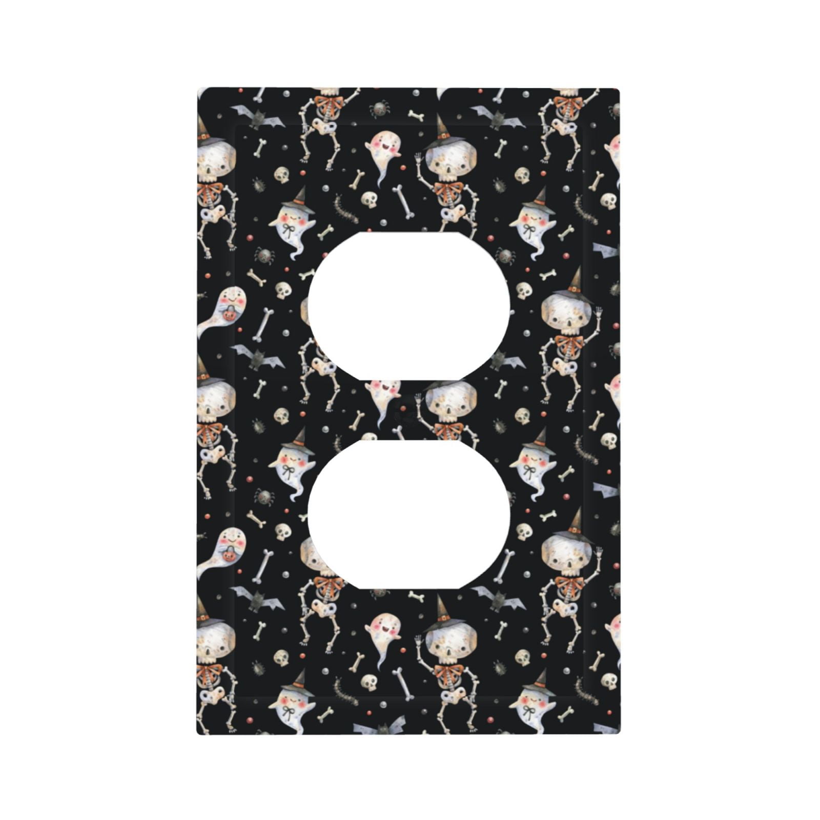 KLL cute Skull bone Pattern Electrical Outlet Covers, 3" x 5" 1 Pack ...