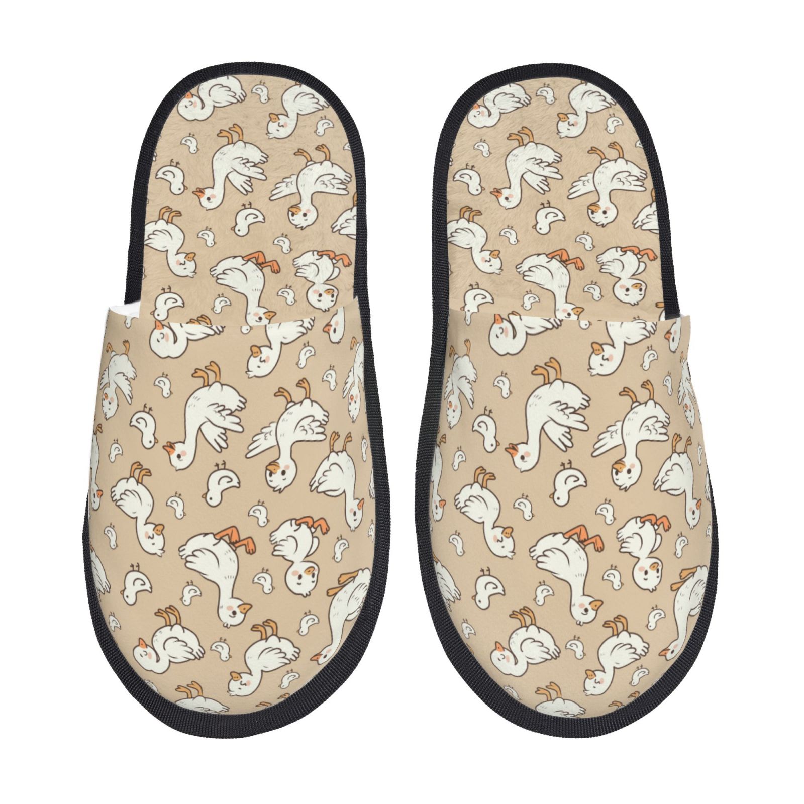 KLL cute geese and chicks Slippers for Women Men House Slip on Indoor ...