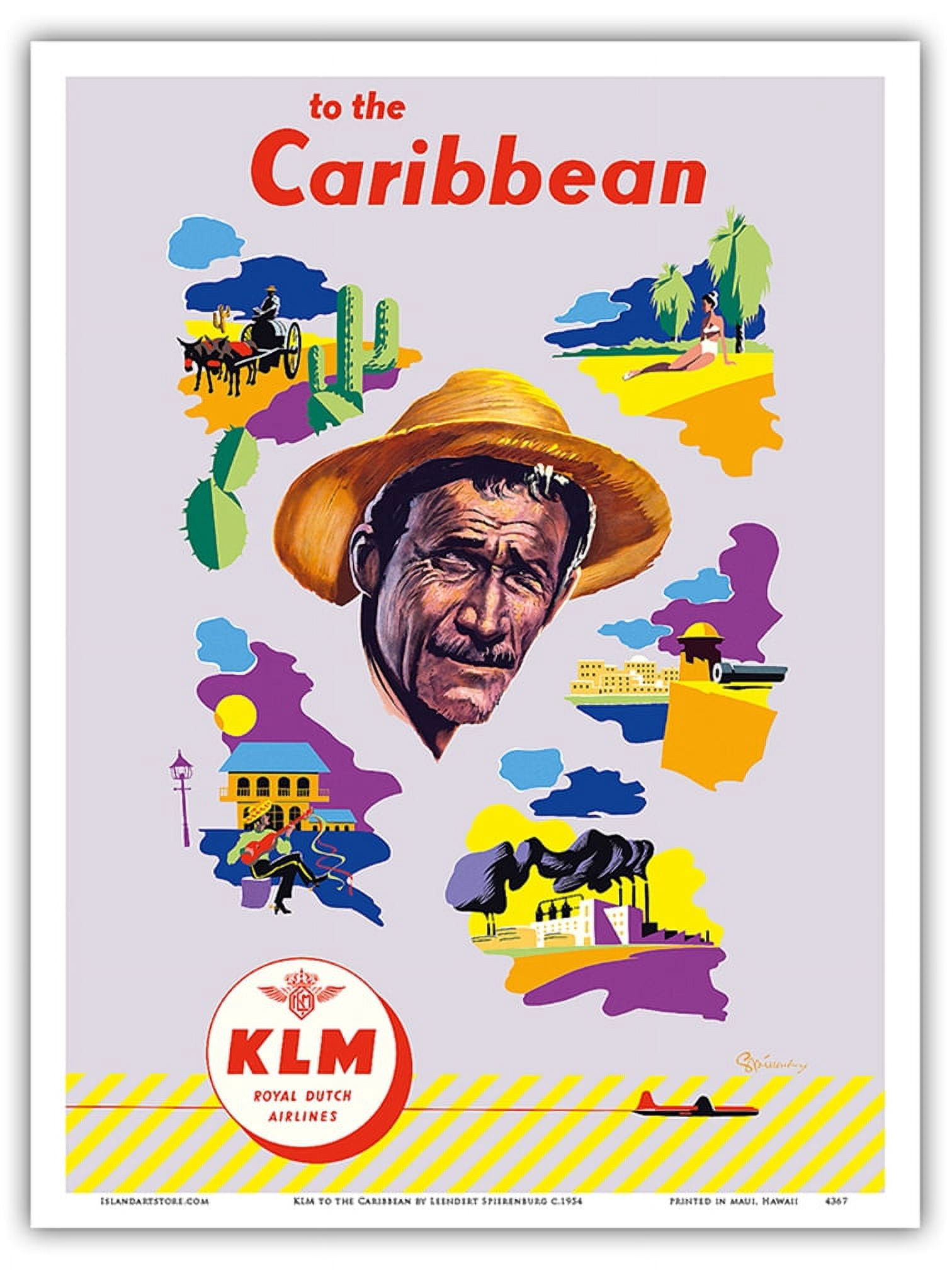 KLM to the Caribbean - KLM Royal Dutch Airlines - Vintage Airline ...