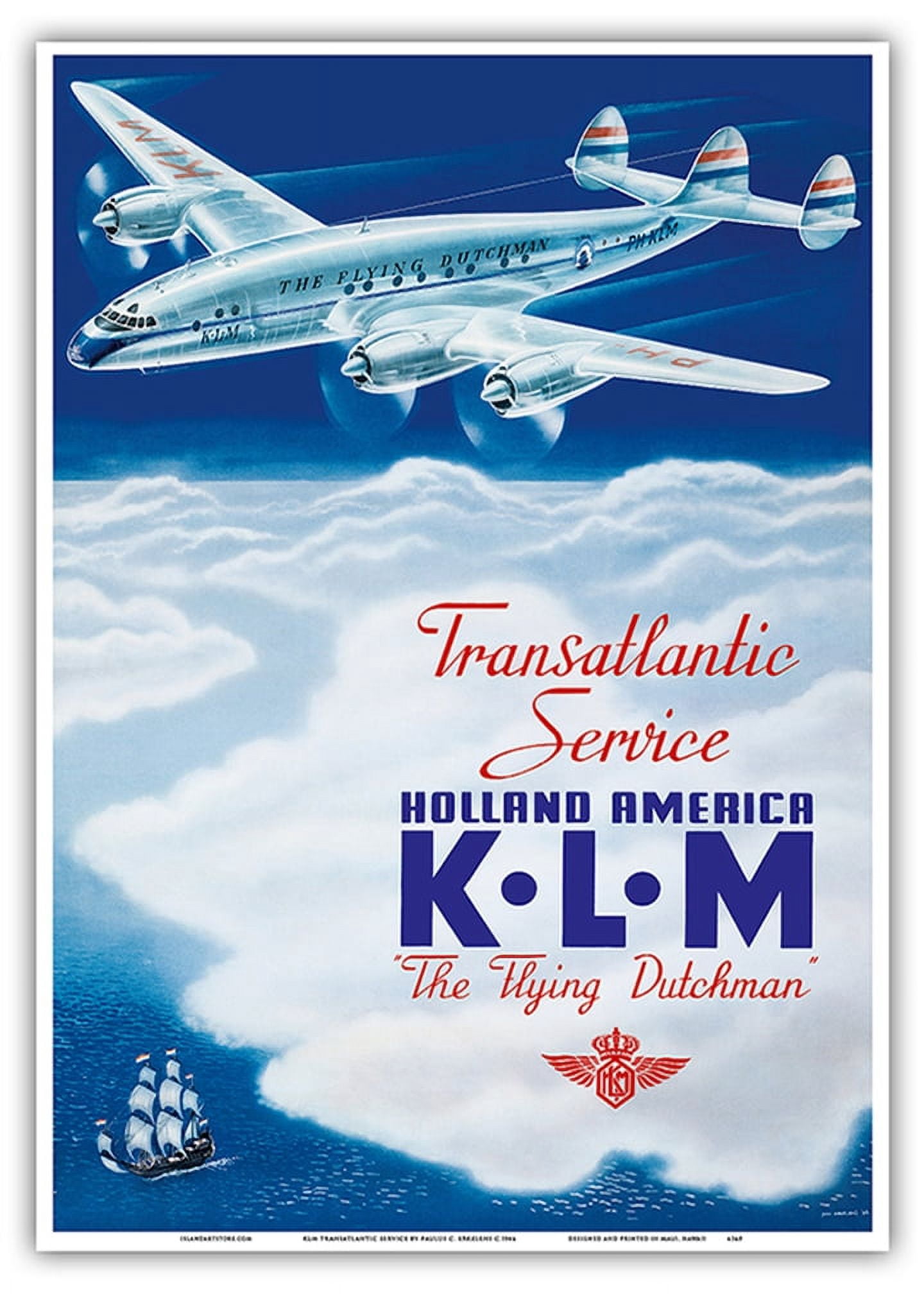 KLM Transatlantic Service - Holland America - KLM Royal Dutch Airlines ...