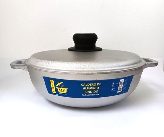 KLOC Cast Aluminum Caldero #4 22 cm (2.5 Ltr) - Walmart.com