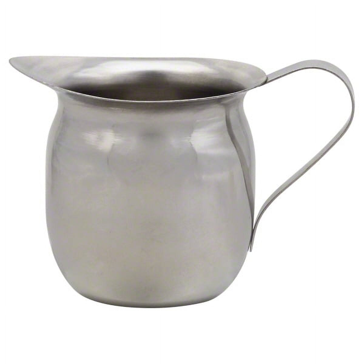 Kloc Stainless Steel Bell Creamer, 8 oz, Medium Creamer for Kitchen and ...