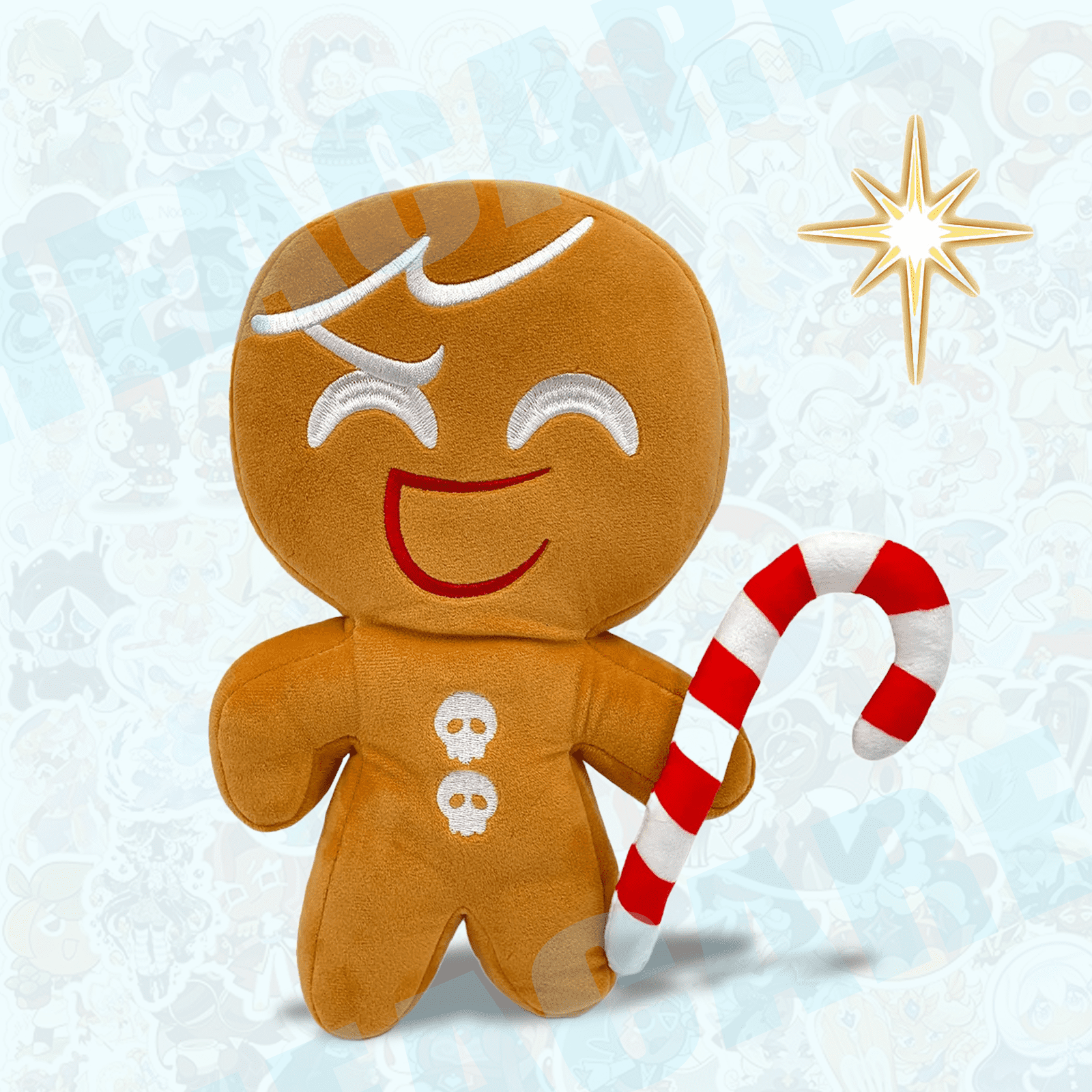 Cookie Run: Kingdom Plush Toys Popular Game Anime Figure GingerBrave ...