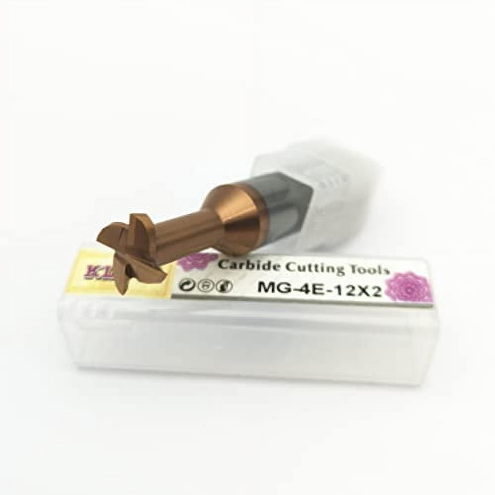 KLOT AlTiN Coated T Slot Keyseat Milling Cutter Solid Carbide 3mm-20mm ...