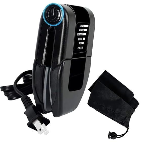 KLVS Folding Mini Iron Portable Collar Iron Electric Mini Iron With ...