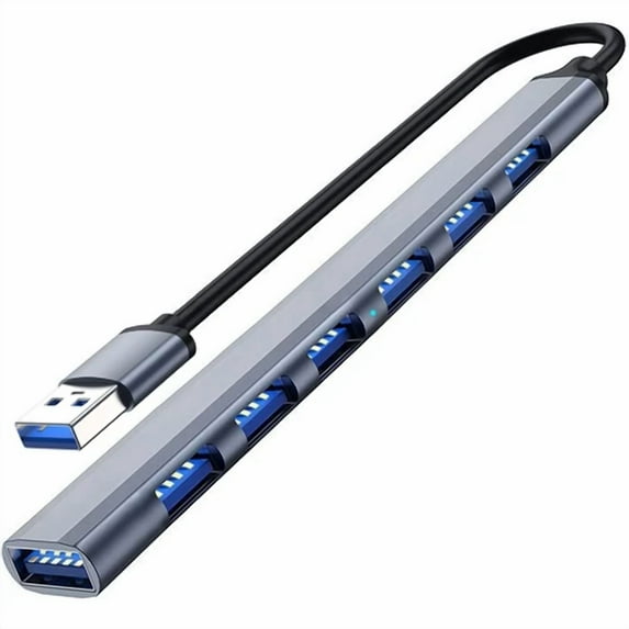 KLYNE- 7 Port Usb 3.0 Hub, Aluminium Usb Splitter & Extender For Laptop ...