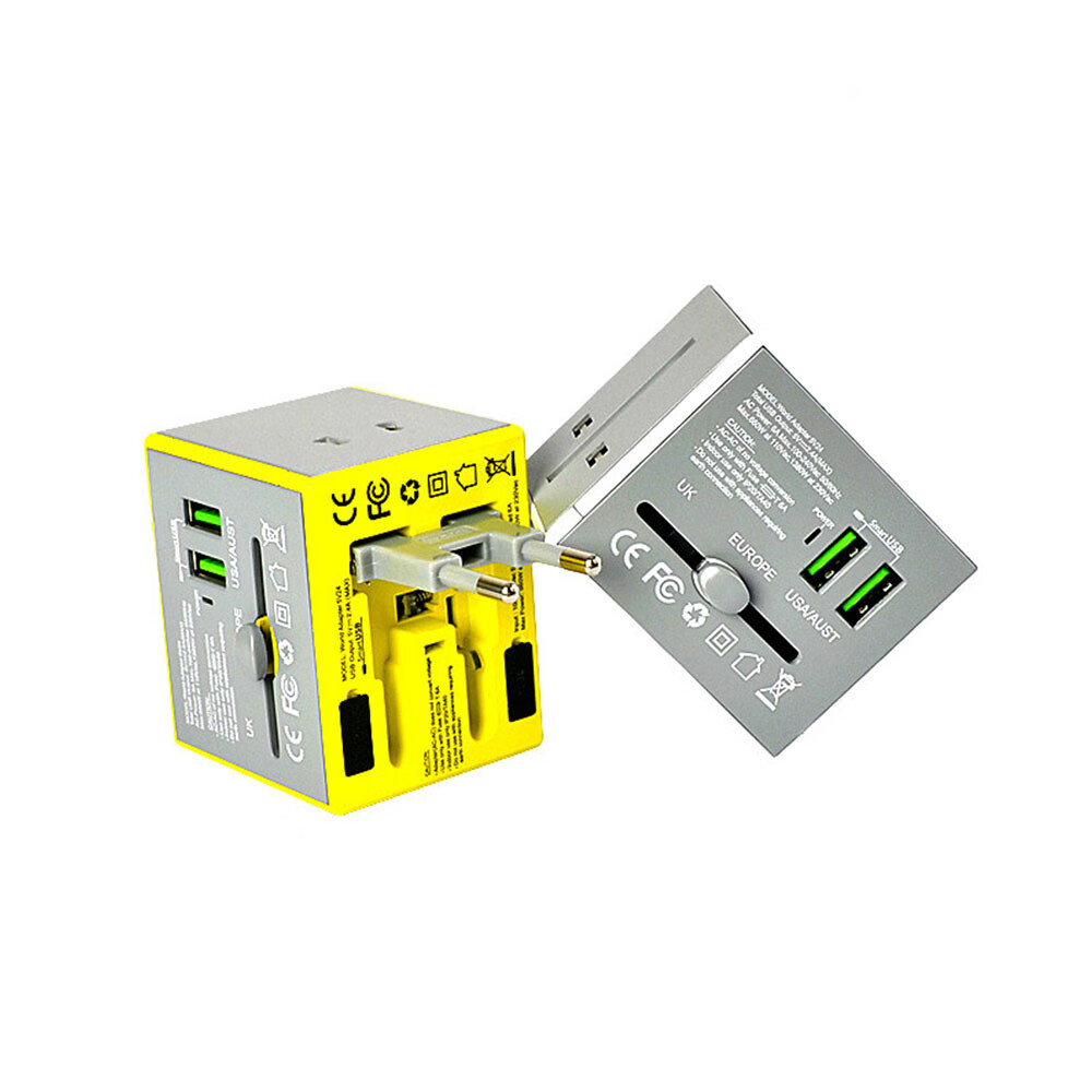 KLZO 619u Dual Port Wall Charger, Fast Charging Power Adapter Cube for ...