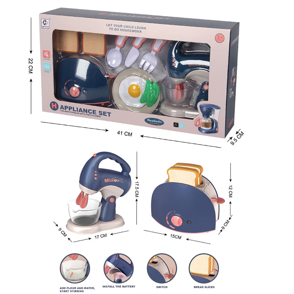 KLZO Blender Toy for Kids - Pretend Play Kitchen Accessories - Walmart.com