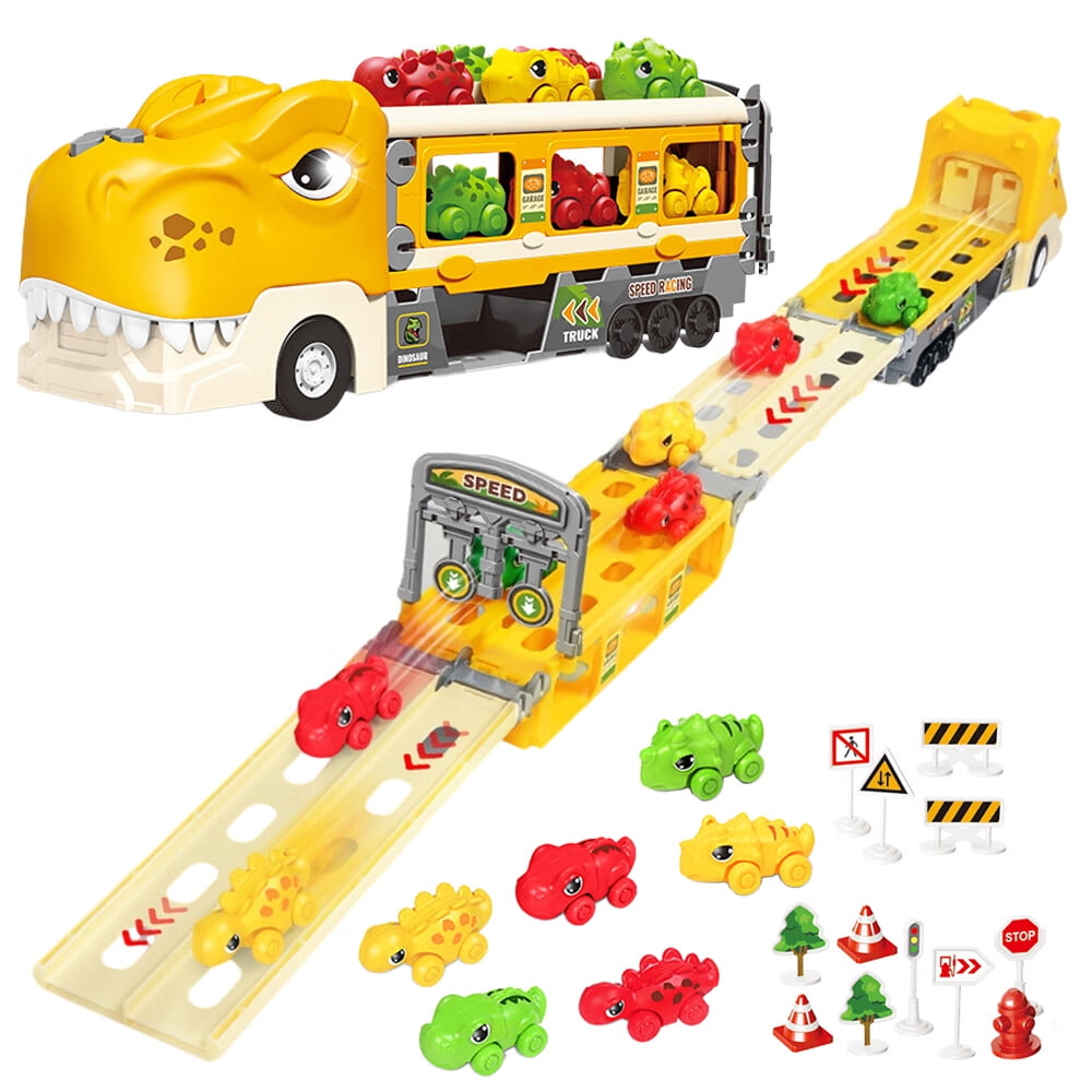 KLZO Children's Toy Car With Music and Light, Folding Deformation and ...