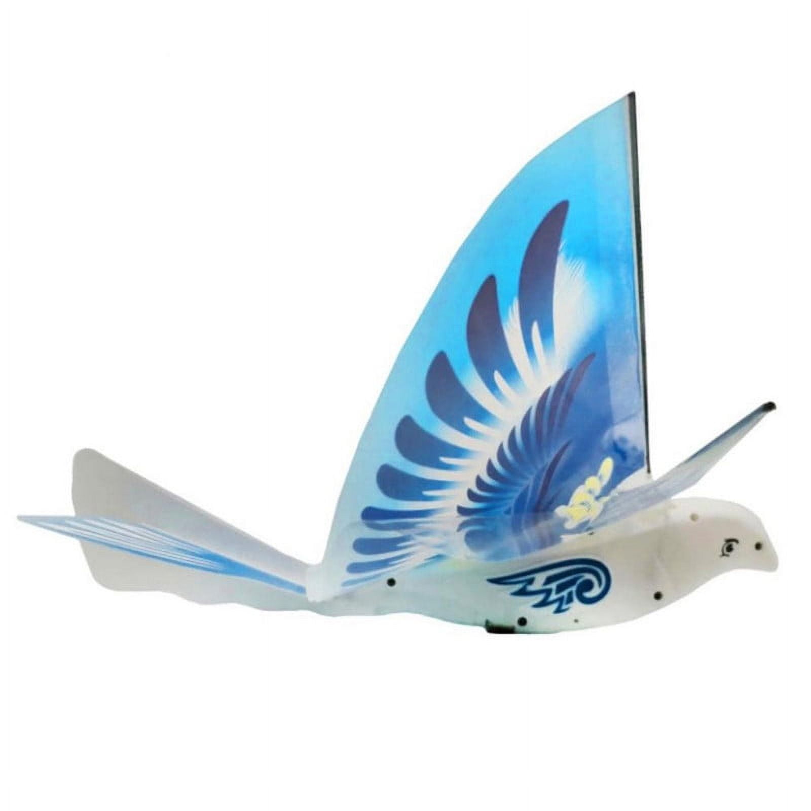KLZO Electronic Flying Bird Drone Toy - eBird Blue Pigeon, No Need for ...