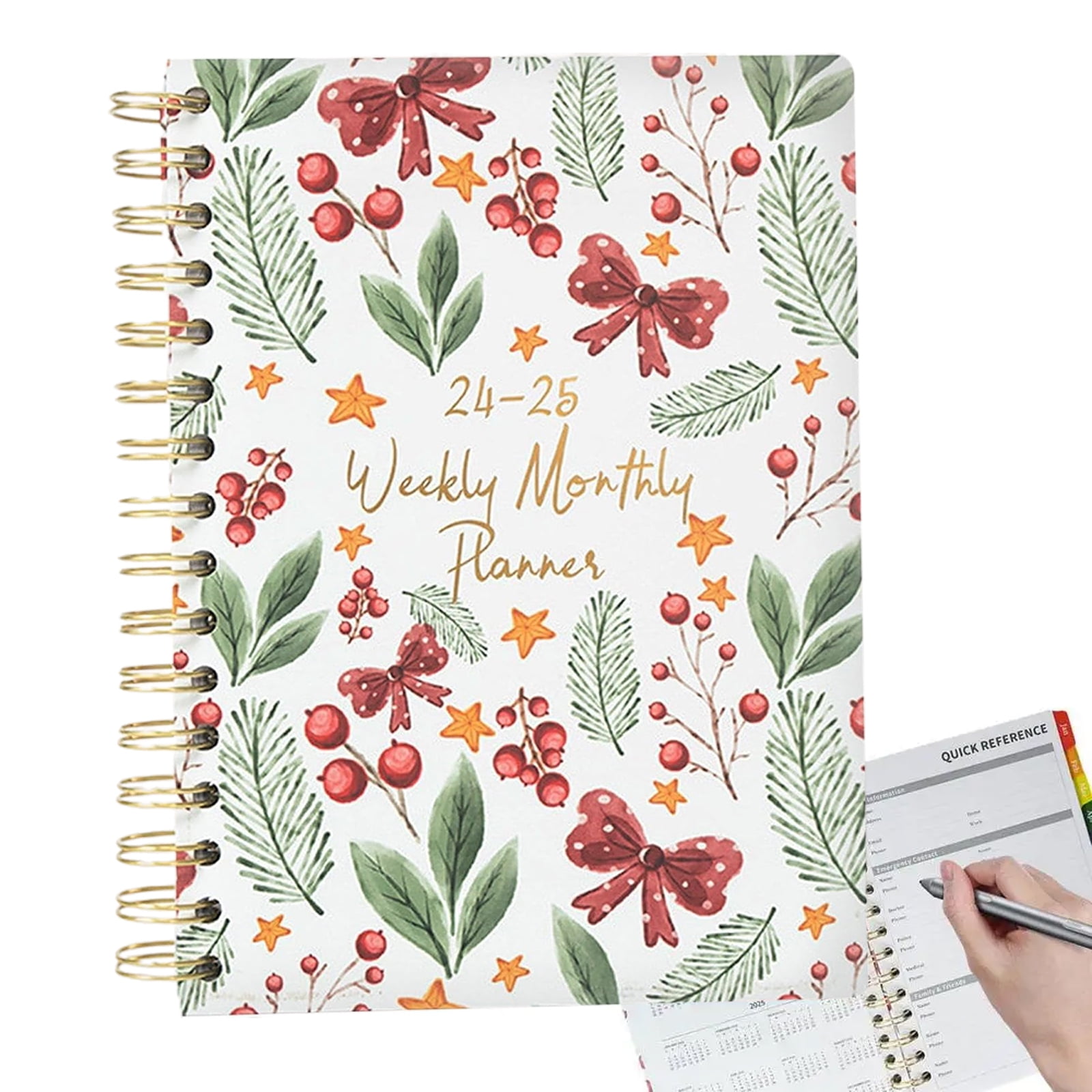 KLZO Event Planner Notebook, to Do List Notebook | Christmas Weekly ...