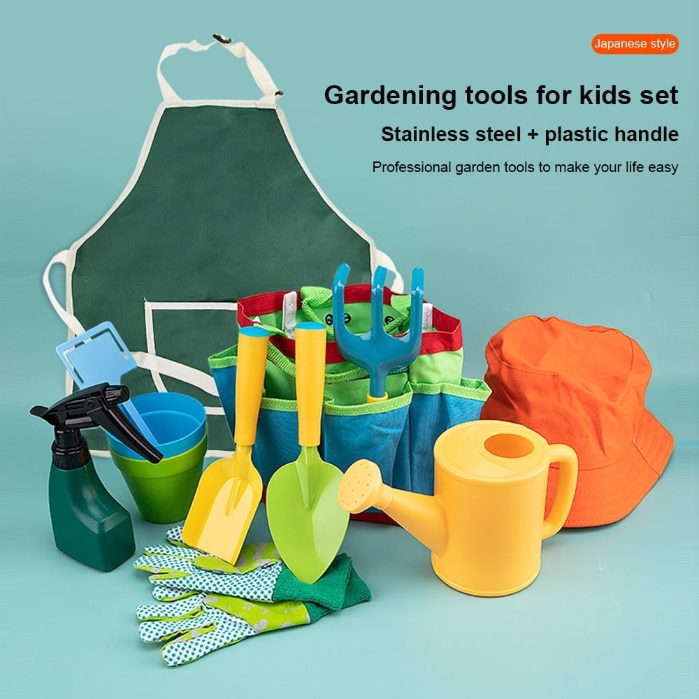 KLZO Kids Garden Tools Set, 3/5/8 PCS Succulent Tools Set with Garden ...