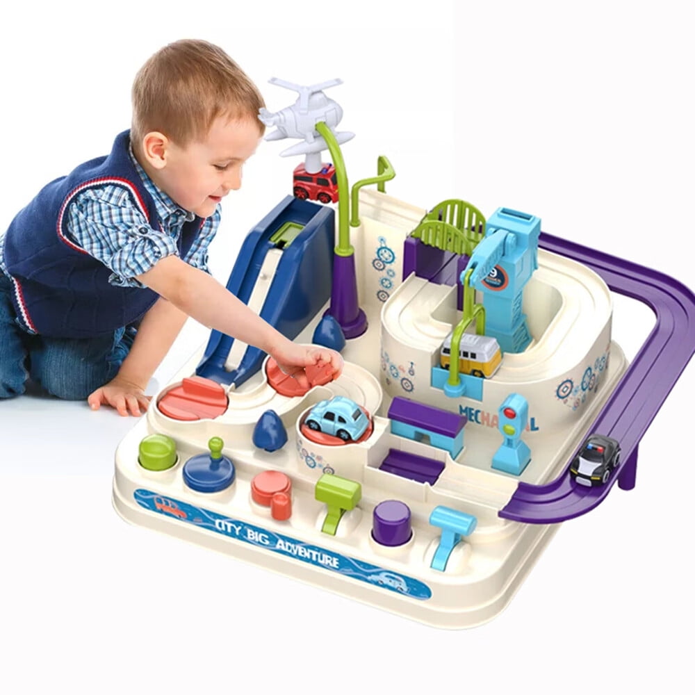 KLZO Kids Race Track Toys, Adventure Toy for 3 4 5 6 7 Year Old Boys ...