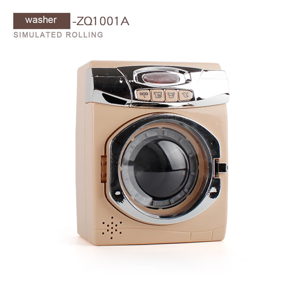 KLZO Kitchen Appliances Toy - Kids' Pretend Play Washing Machine Set ...