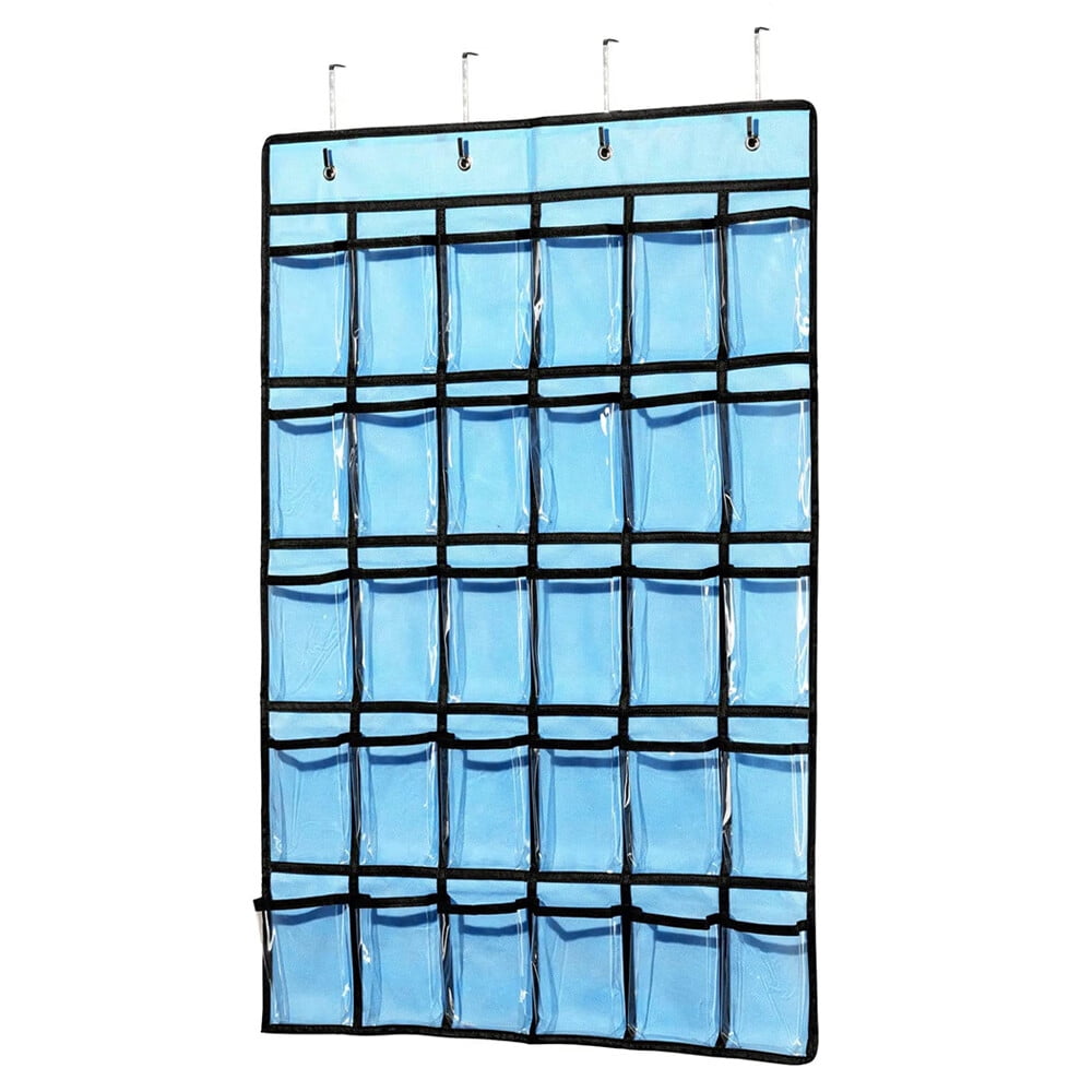 KLZO Mobile Phone Organizer with 30 Grids, Hanging Bag for Storage, Sky ...