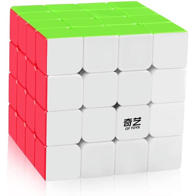 KM Qiyi 4x4 Speed Cube 4x4x4 Magic Cube Puzzle Toys Gifts for Kids ...