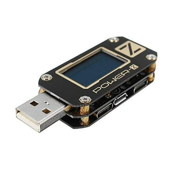 KM001 Power-Z USB Tester Type-C Micro USB Digital Voltmeter QC 2.0 QC 3 ...