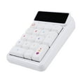 KM17 Ergonomic Numeric Keypad with Auto Sleep 17Keys Mechanical ...