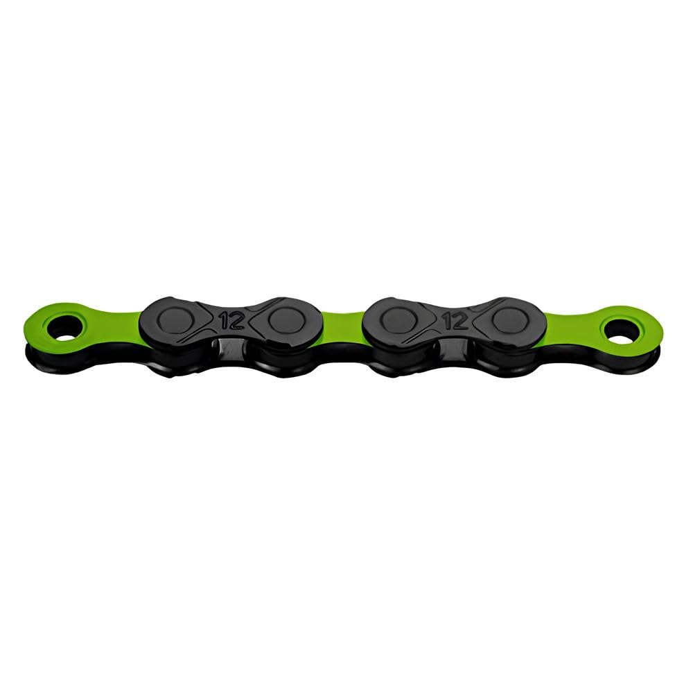 KMC 12-Speed DLC12 Series Chain, Green, for Road/Mountain/Gravel ...