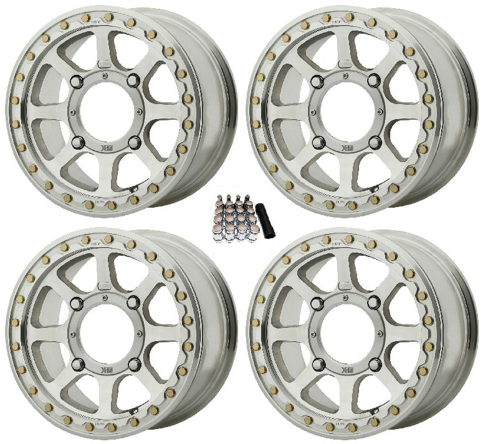 KMC Addict 2 Beadlock UTV Wheels/Rims (+38mm) Mach 14" Kawasaki Teryx ...