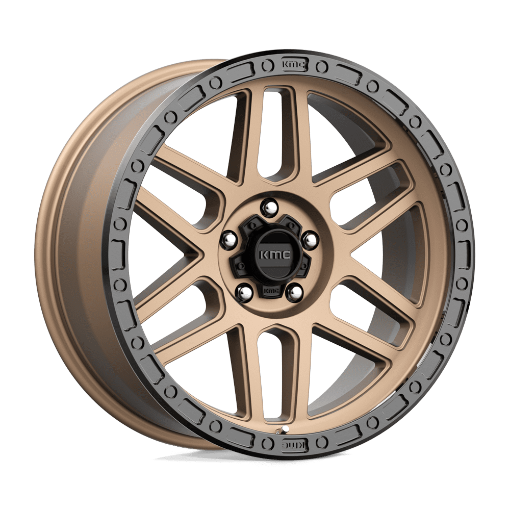 KMC Aluminum Rim KM544 MESA 20X9in Matte Bronze with Black Lip Finish ...