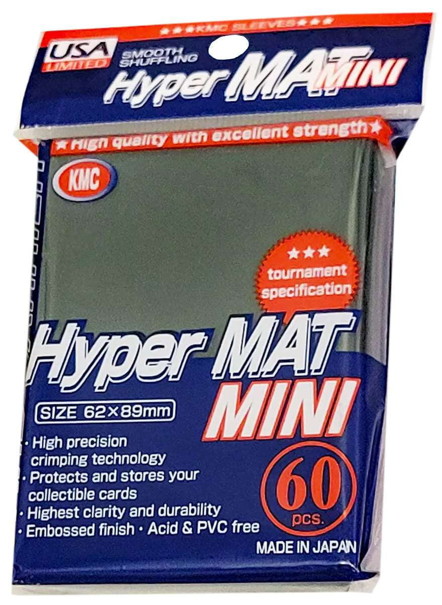 KMC Card Supply Mini Hyper Sleeves - USA Green (60) New - Walmart.com