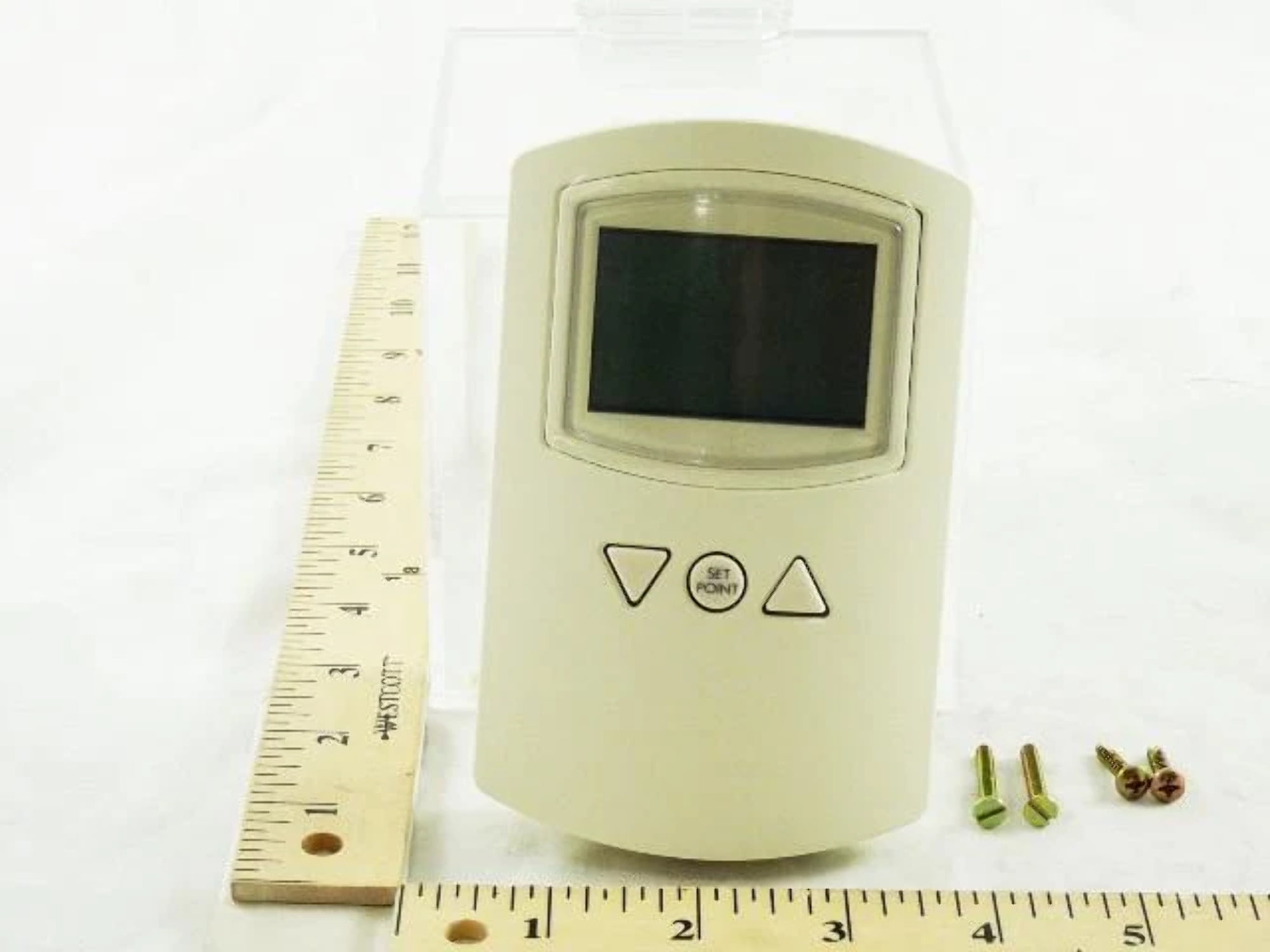 KMC Controls CTE-5201-16 - LCD Analog Thermostat for Precise ...