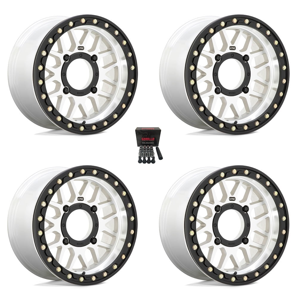 KMC Grenade Beadlock Wheels/Rims Mh (+10mm) 14" Kawasaki Teryx Mule ...